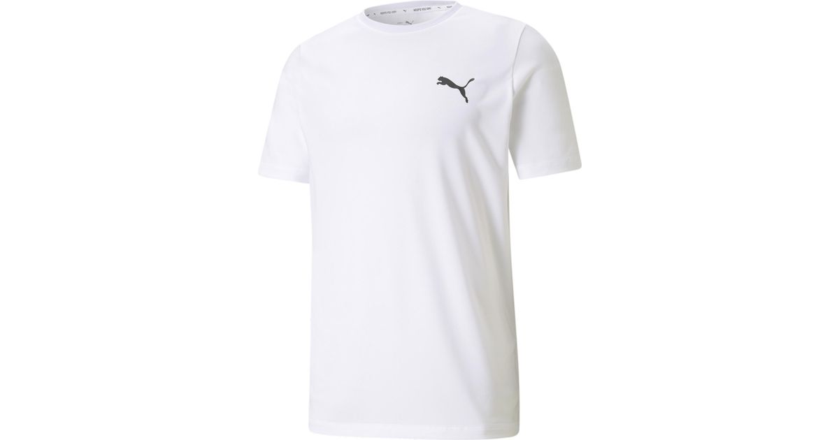 Puma Active Small Logo Tee - Men's T-shirt for any outdoor activities ...