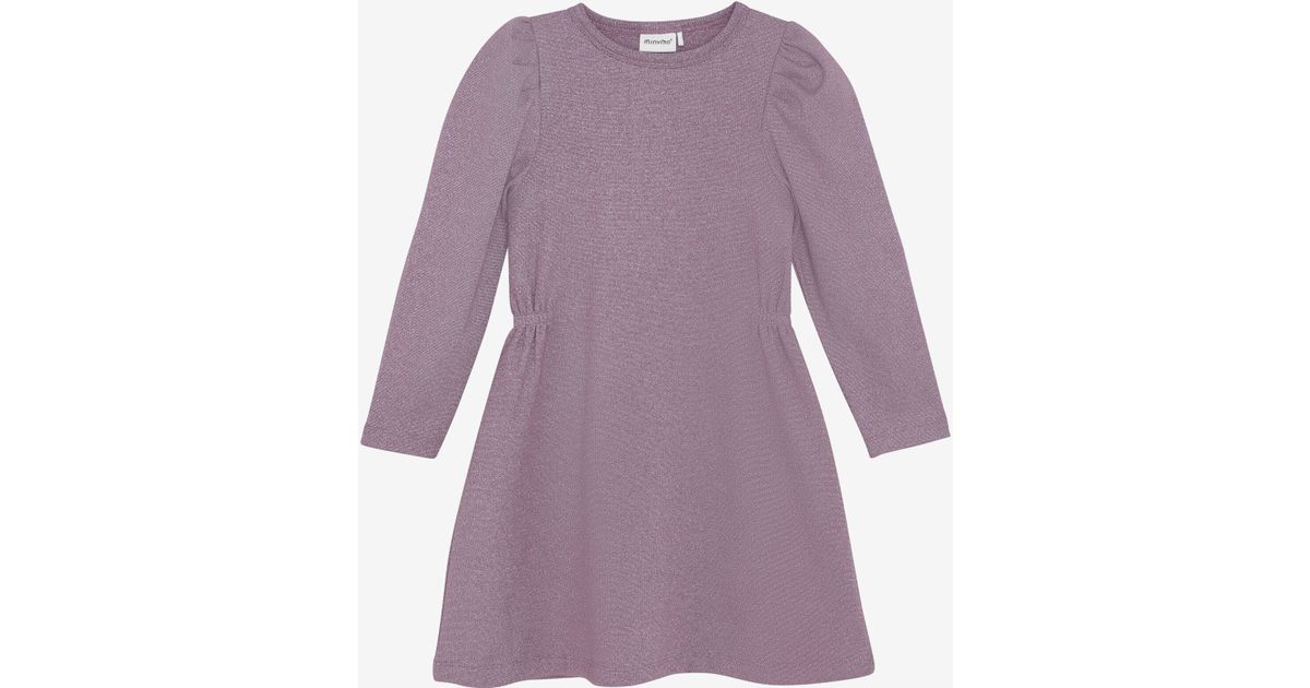 Minymo Dress LS Glitter Rib - | SportFits Shop