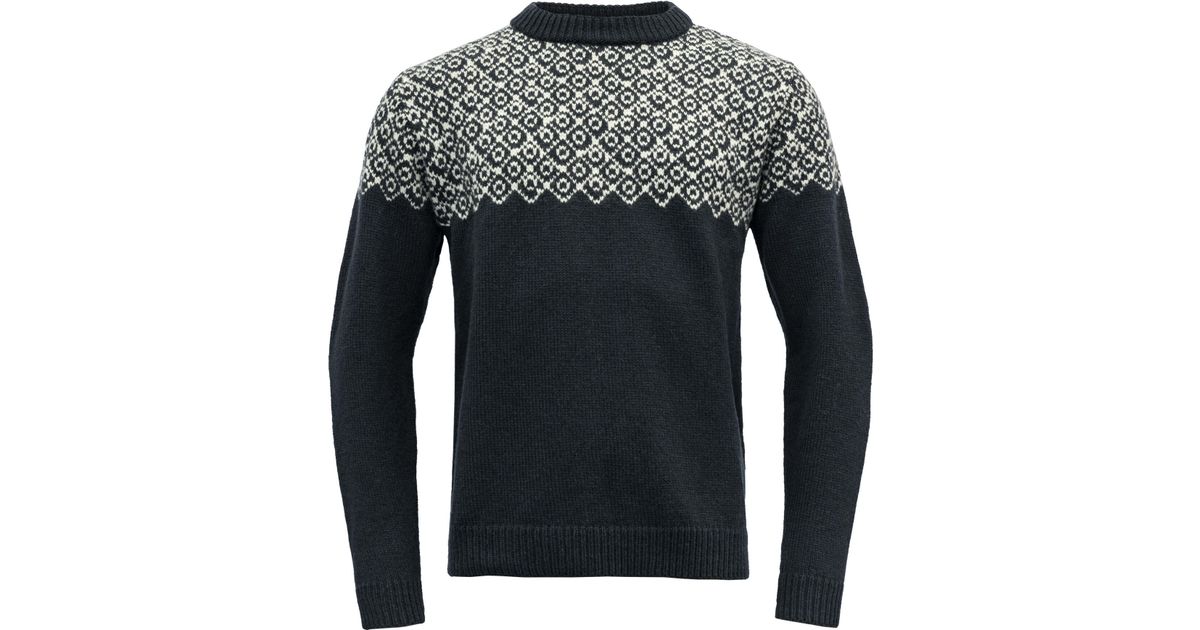 Devold of Norway Bjørnøya Wool Sweater | SportFits Shop