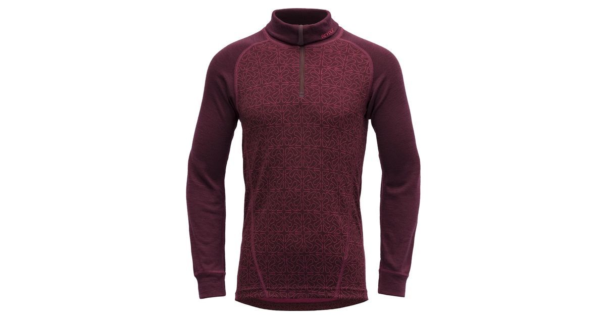 Devold DUO Active Merino Zip Neck JR - Kids's technical base layer ...