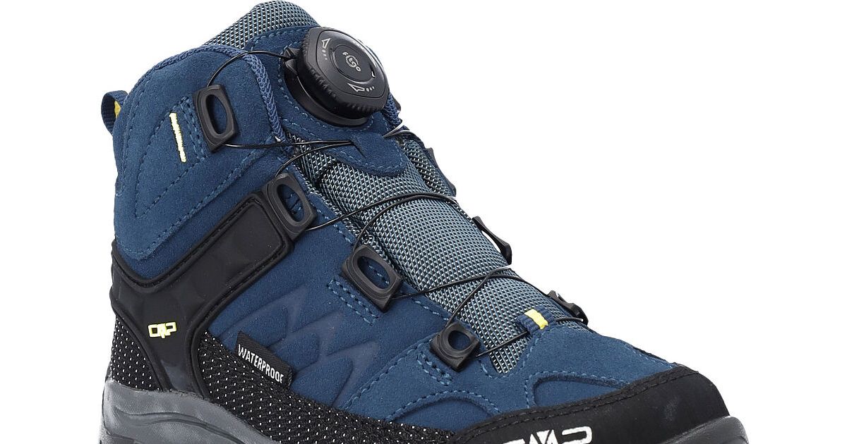 CMP Kids Kiruna Mid Fitgo Trekking Shoes WP - Kids's hiking boots ...