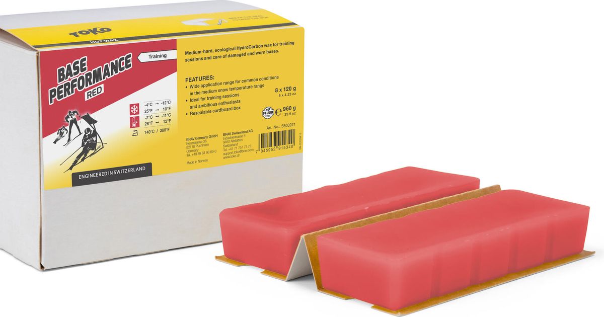 Toko Base Performance Red 960g - | SportFits Shop