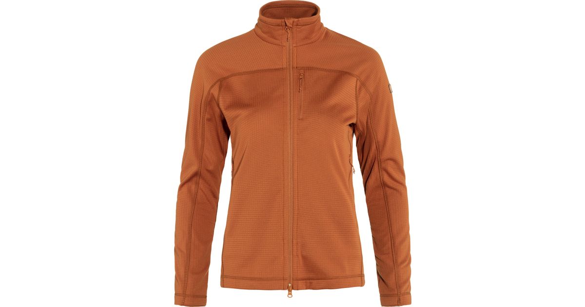 Fjällräven Abisko Lite Fleece Jacket W - Women's midlayer for ...