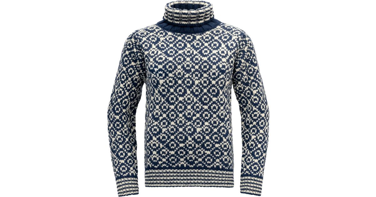 Devold of Norway Svalbard Wool High Neck - | SportFits Shop