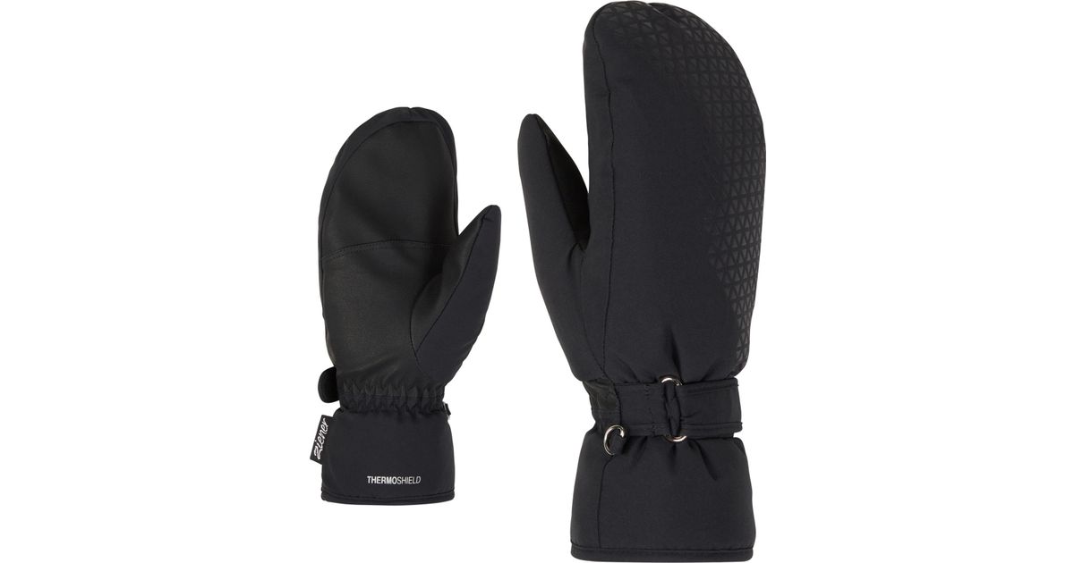 Ziener Kisari-z AS Mitten Glove Lady - Women skitouring gloves ...