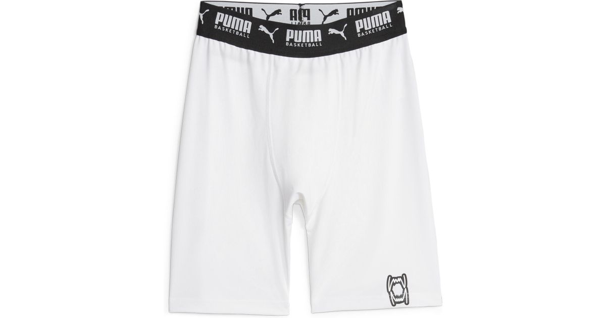 Puma Hoops Team Short Baselayer - Men's Running Shorts | SportFits Shop
