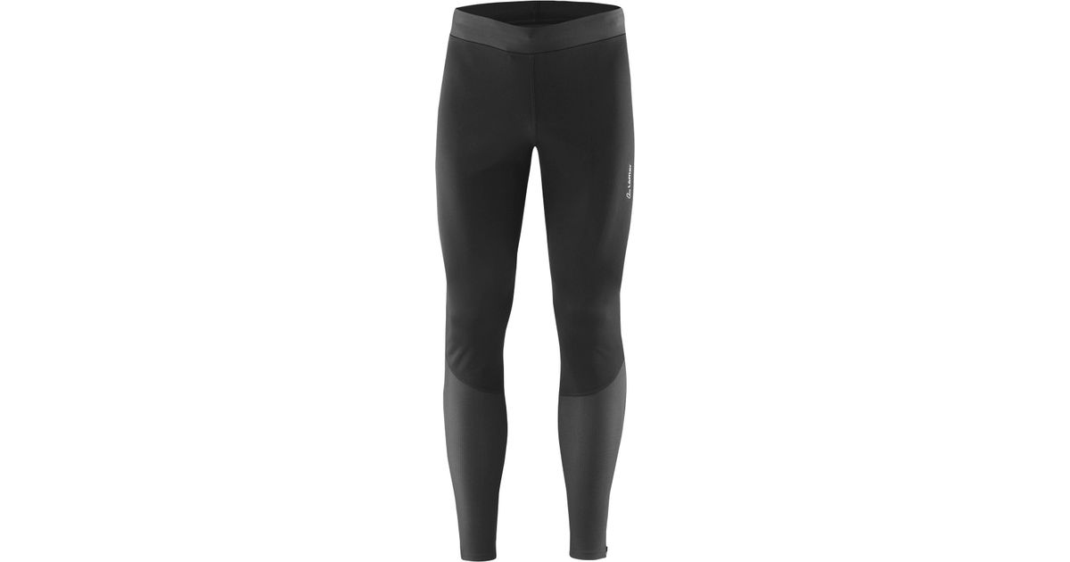 Löffler Men Tights Carbon AB Warm - Men's cross-country ski pants ...