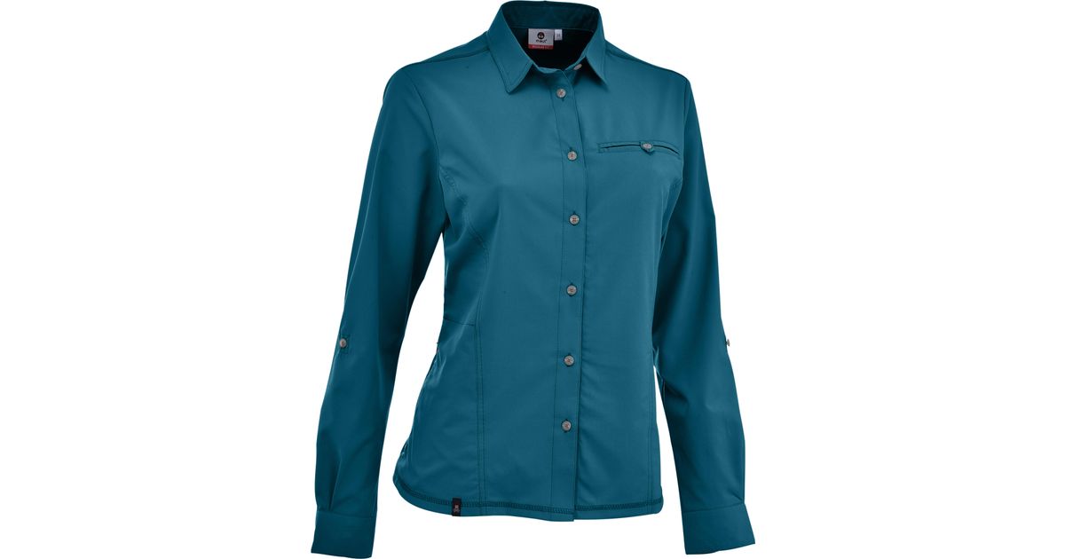 MAUL Sport Hochalm 4XT-SP - 1/1 Bluse uni el.-IS - Bluse für Outdoor ...