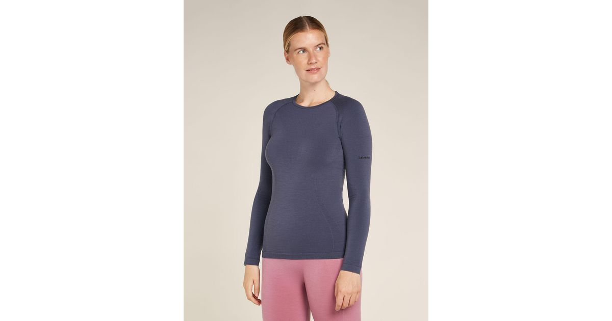 Icebreaker W Mer 260 Zoneknit Seamless Long Sleeve Crewe | SportFits Shop