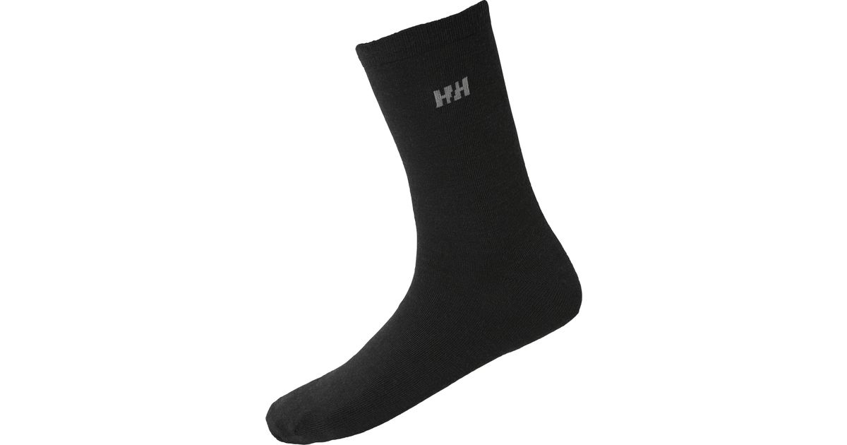 Helly Hansen Everyday Wool Sock 2PK - Unisex's trekking & hiking socks ...