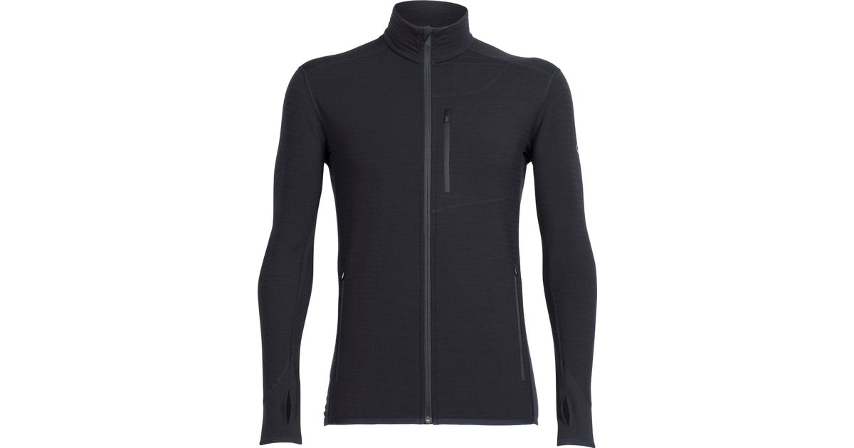 Icebreaker Mens Descender LS Zip | SportFits Shop