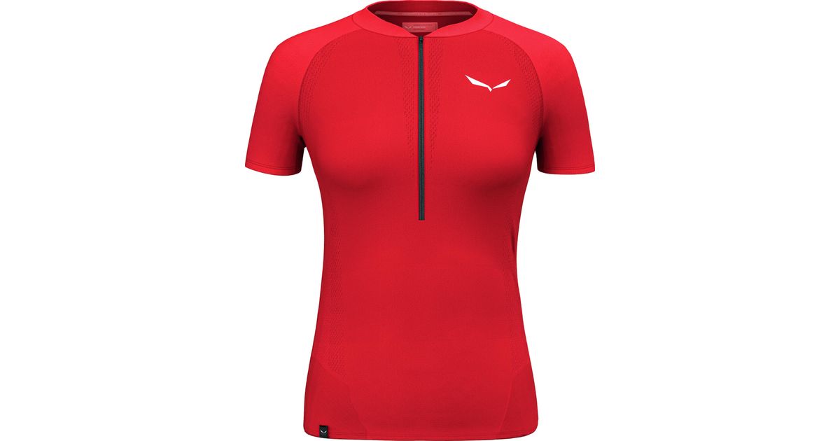 Salewa Pedroc Pro Dry'ton W Half Zip T-shirt | SportFits Shop