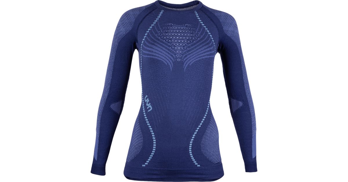 Uyn Woman Ambityon Underwear Shirt Long Sleeve - Women's technical base layer for nordic sports ...
