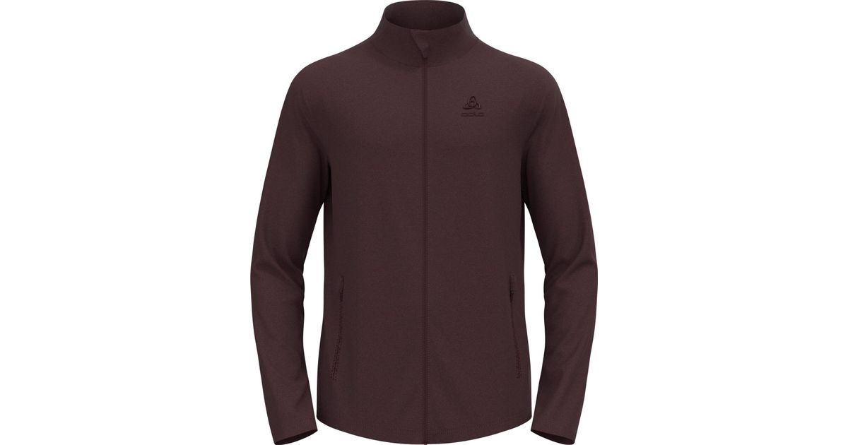 Odlo Men's ROY Full-zip Mid Layer Top | SportFits Shop