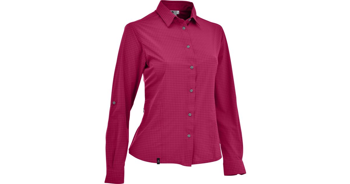 MAUL Sport Traualpsee II - 1/1 Bluse Karo elas. - Blouse for any ...