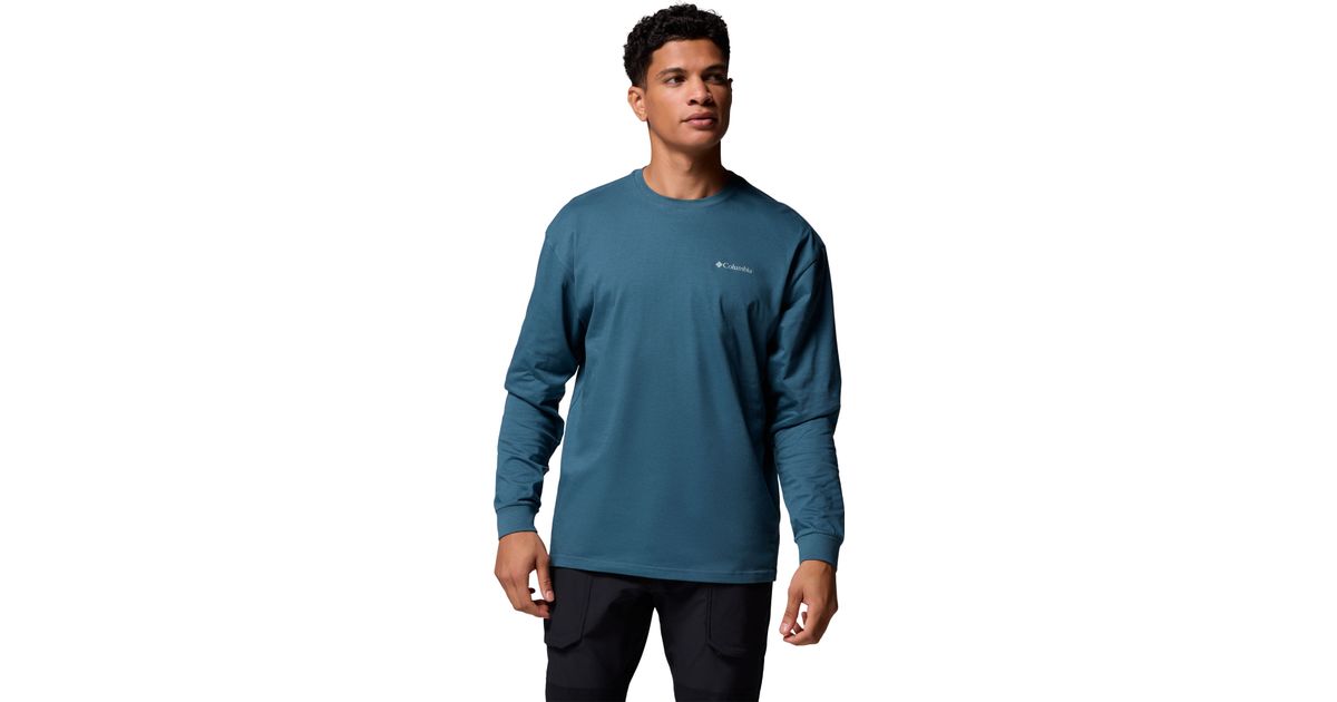 Columbia Black Butte Long Sleeve Graphic Tee | SportFits Shop