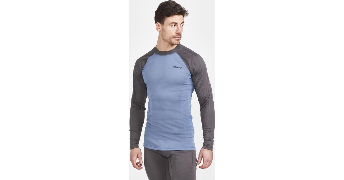 Craft Core Warm Baselayer Long Sleeve Tee Men - Men's technical base ...