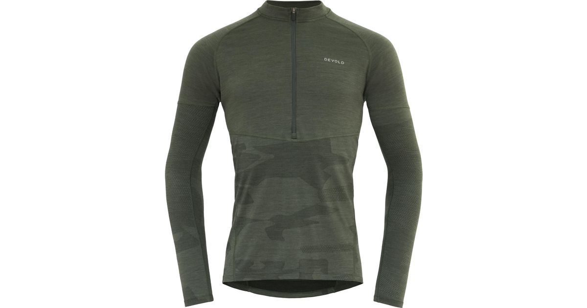 Devold of Norway Standal Merino Shirt Zip Neck MAN | SportFits Shop