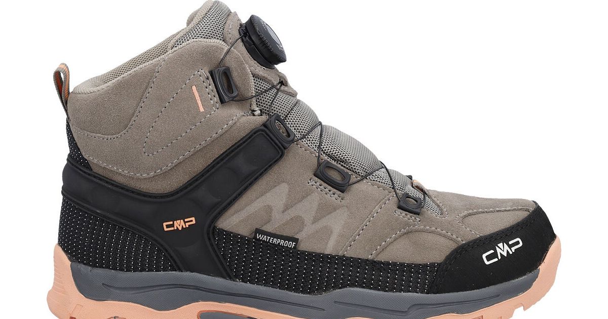 CMP Kids Kiruna Mid Fitgo WP Trekking Shoes - Kids's hiking boots ...