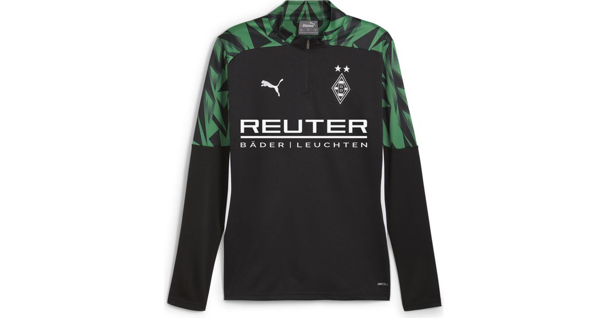 Puma BMG Training 1/4 Zip Top Final With Sponsor | SportFits Shop
