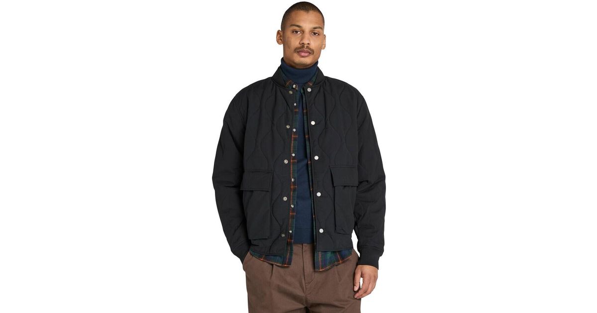 Timberland Mens Quilted Jacket - Men's casual jacket | SportFits Shop