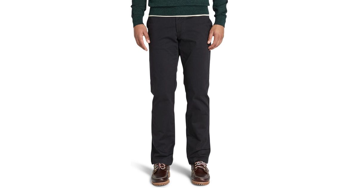Timberland Mens Claremont Twill Chino Straight Trouser for Men ...