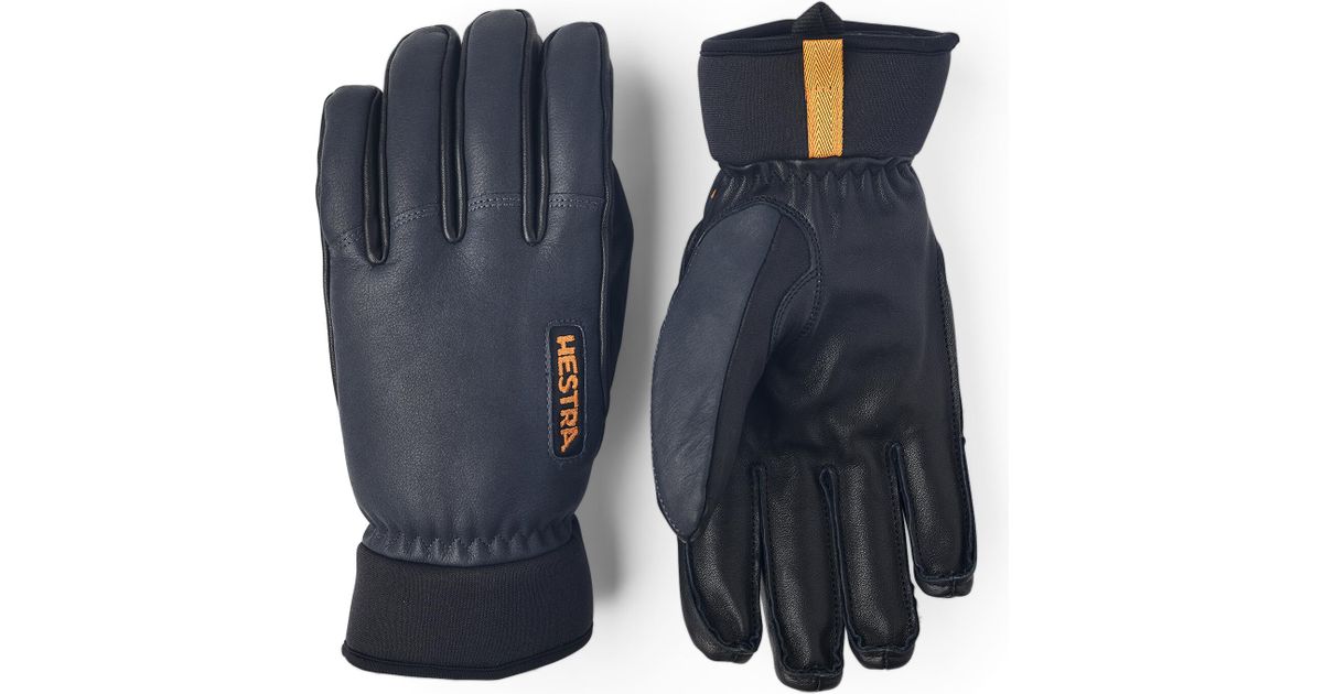 Hestra Army Leather Wool Terry - 5 Finger - Unisex Handschuhe ...