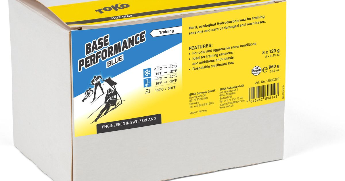 Toko Base Performance Blue 960g - | SportFits Shop