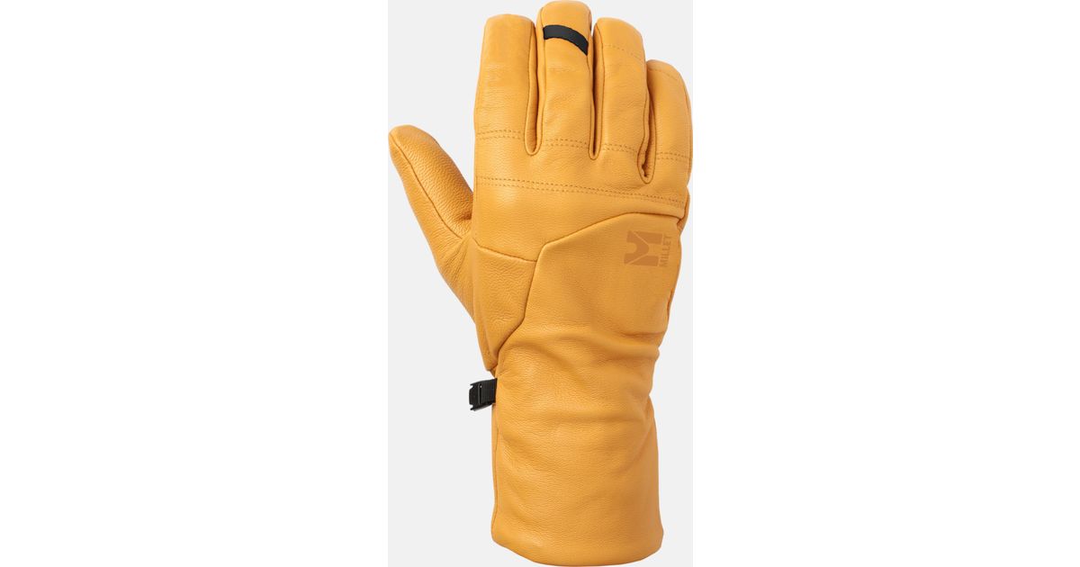 Millet Leather Sherpa Glove - Unisex's gloves | SportFits Shop