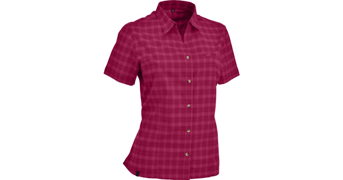 MAUL Sport Elbe - 1/2 Bluse Kariert elas. | SportFits Shop