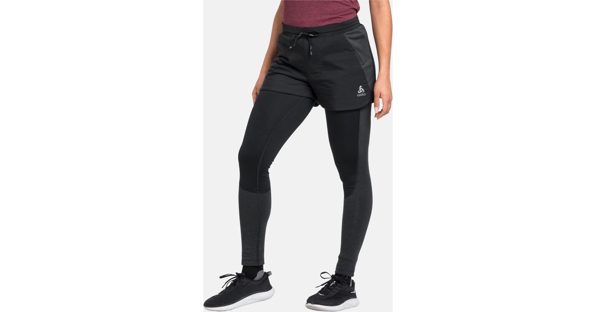 Odlo Short Run Easy S-thermic - Women's Running Shorts | SportFits Shop
