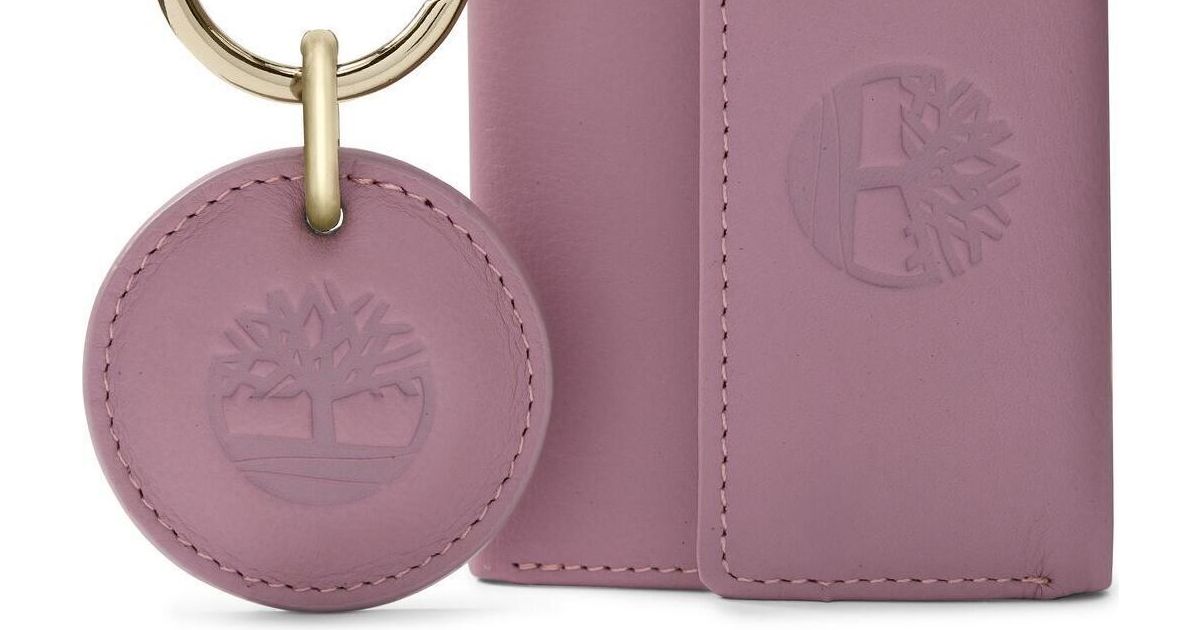 Timberland Womens Trifold Wallet & Key Fob Gift Set - | SportFits Shop