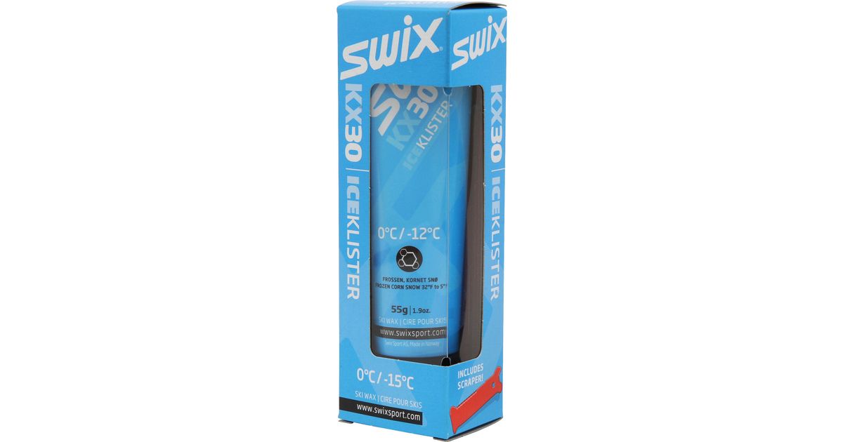 Swix KX30 Blue Ice Klister -12°C to 0°C, 55g - | SportFits Shop