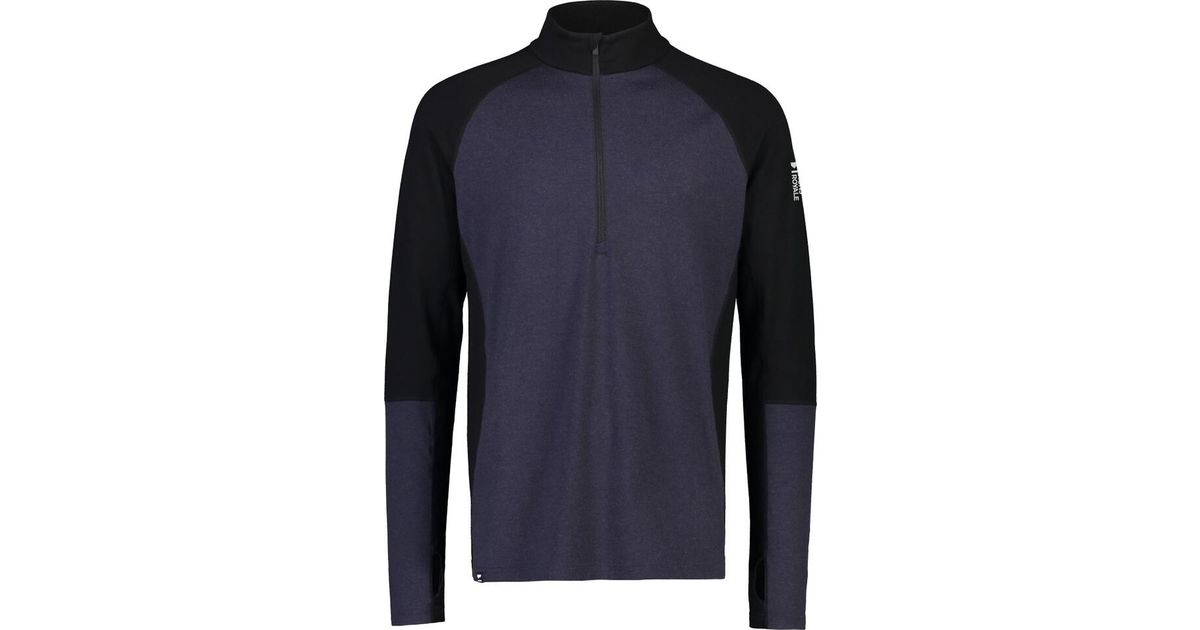 Mons Royale Olympus Merino Base Layer 1/2 Zip Long Sleeve - Herren ...