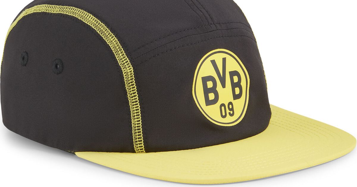 Puma BVB Statement 5 Panel Cap | SportFits Shop