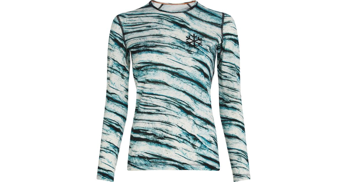 Icebreaker Women Merino 200 Oasis Long Sleeve Crewe Protect Our Winters ...