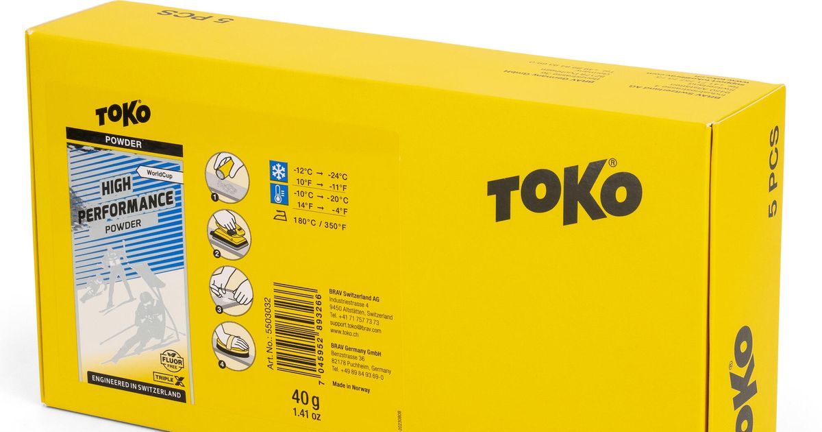 Toko High Performance Powder Yellow 40g | SportFits Shop