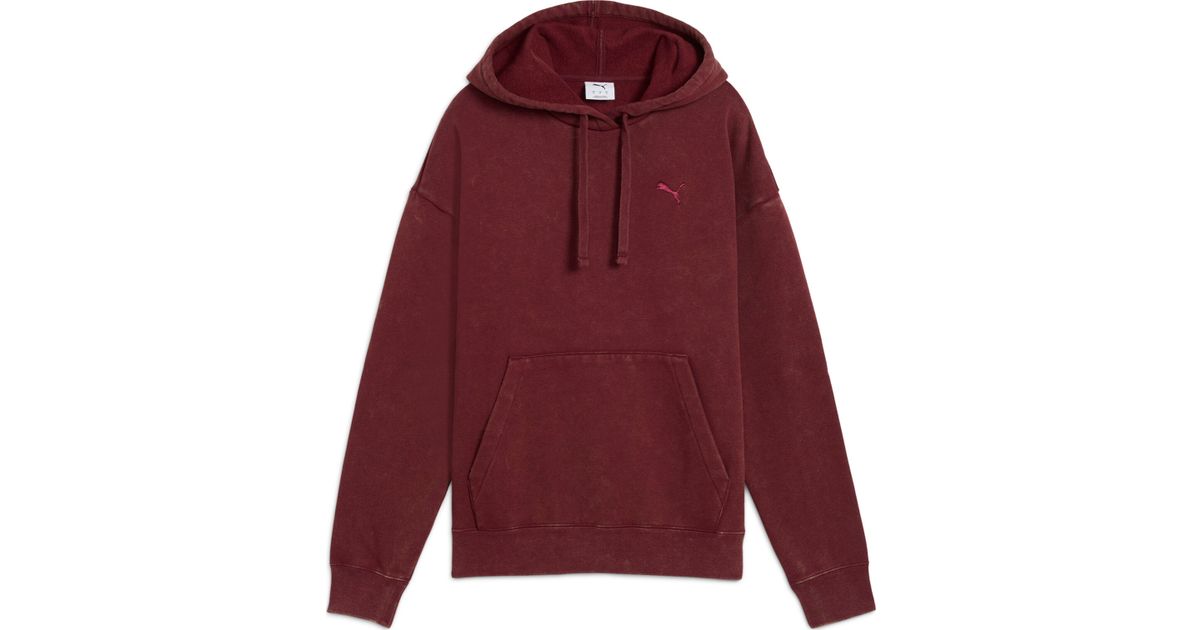 Puma Essentials Elevated Relaxed Wash Hoodie FL - | SportFits Shop