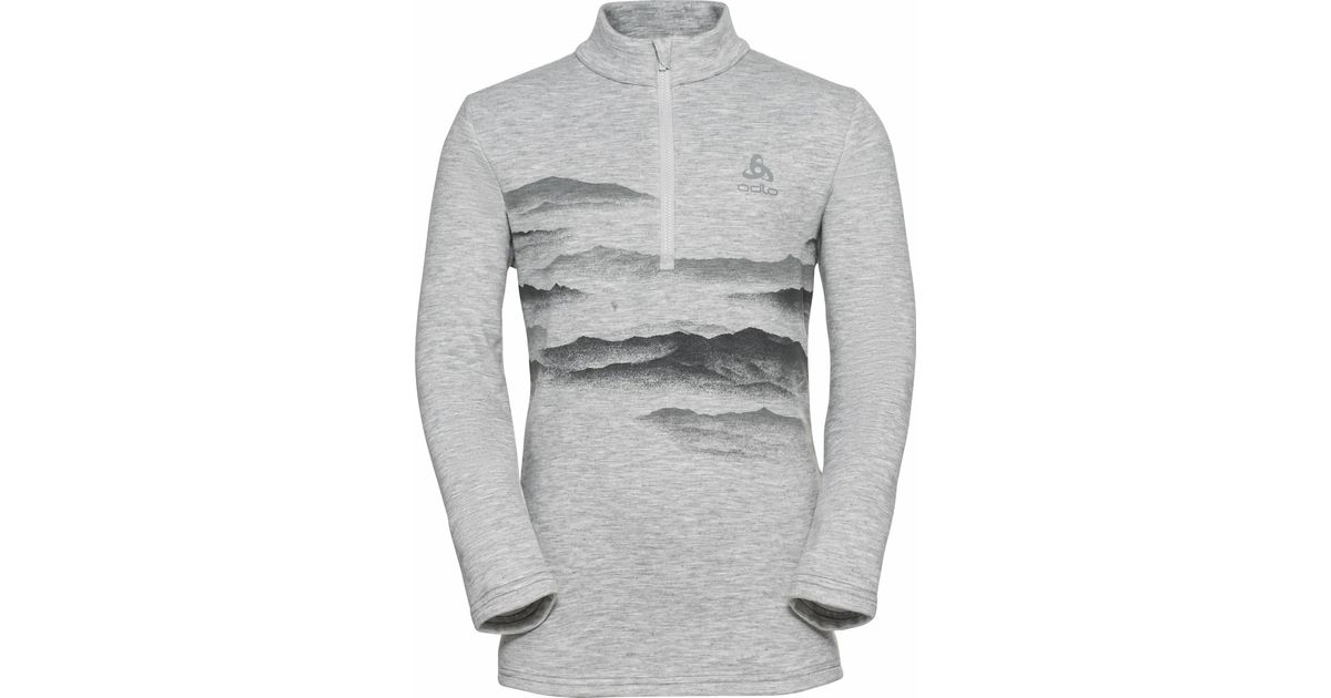 Odlo Mid Layer 1/2 Zip Berra Kids Graphic - Kids's Midlayer | SportFits ...