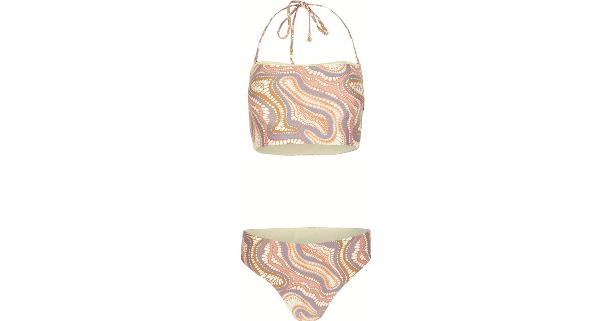 O'Neill Longline Jen Love Bandeau Bikini Set - Damen Bademode ...