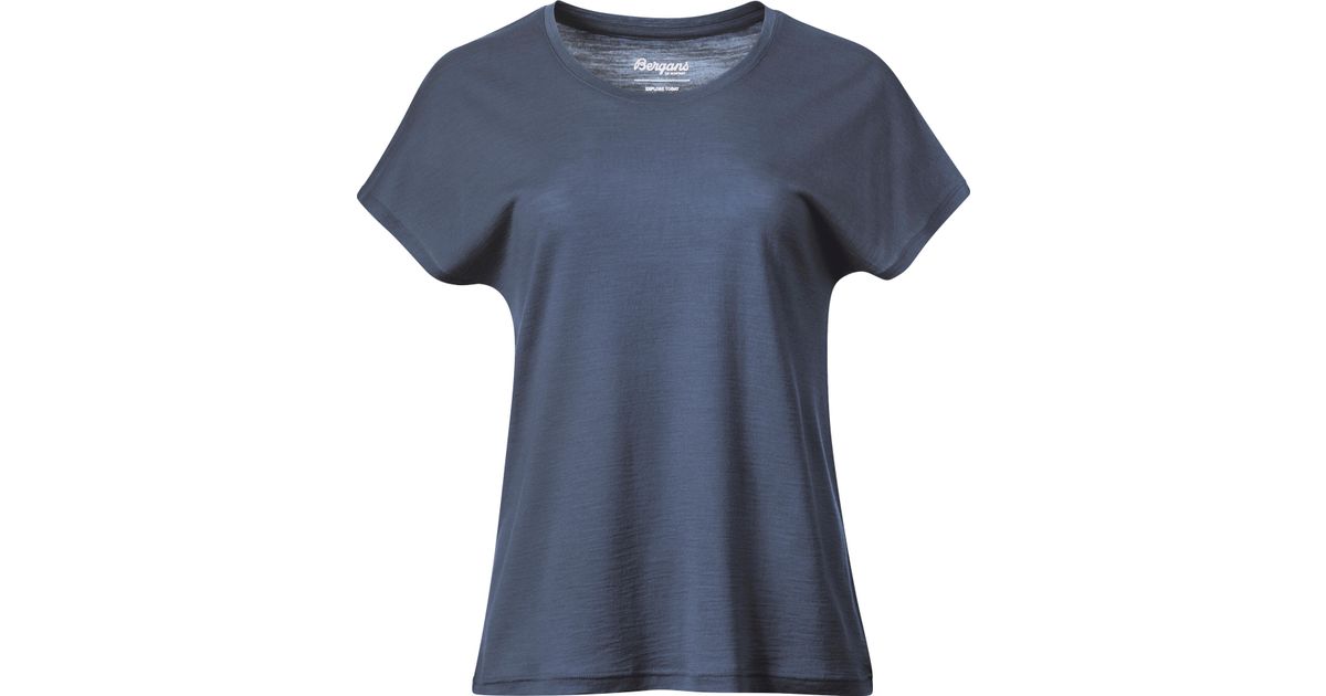 Bergans Whenever Merino Tee Women - Damen T-Shirt für sämtliche Outdoor ...