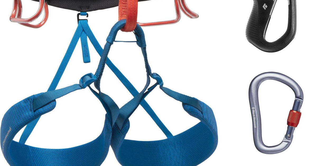 Black Diamond M Momentum Hrnss Pilot Package - Climbing harness ...
