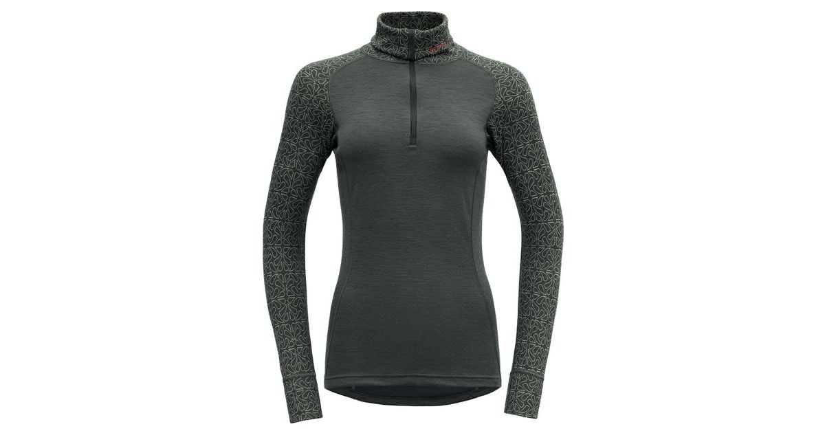 Devold of Norway DUO Active Merino 205 Z.NECK WMN - Women's technical ...