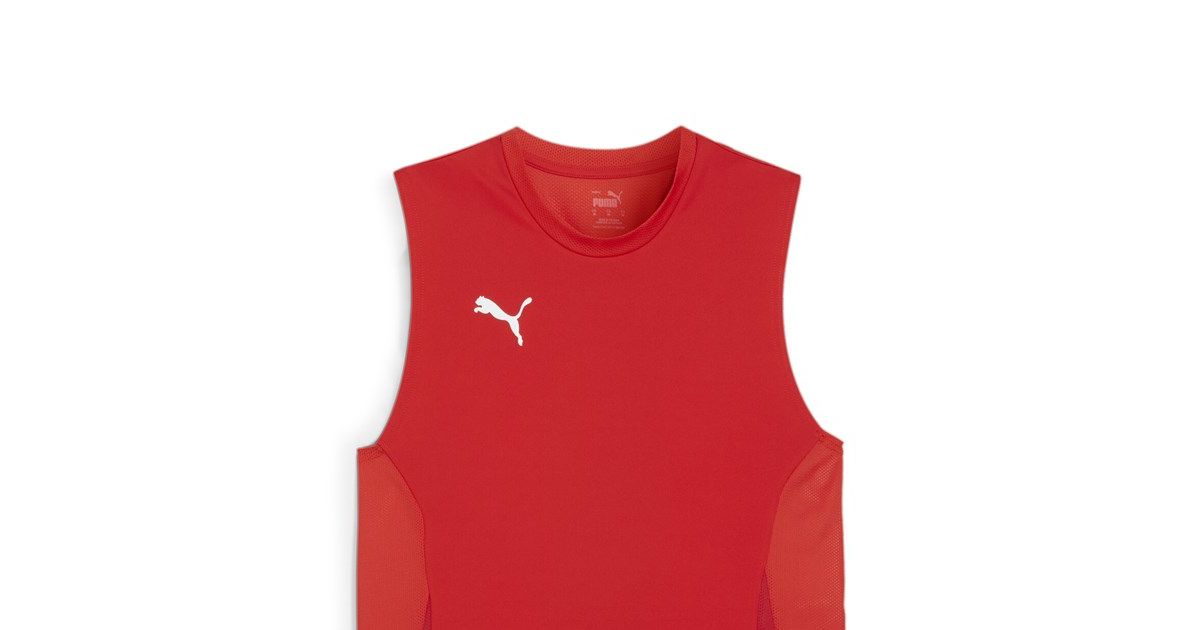 Puma Teamgoal Sleeveless Jersey - Men's Running Shirt | SportFits Shop
