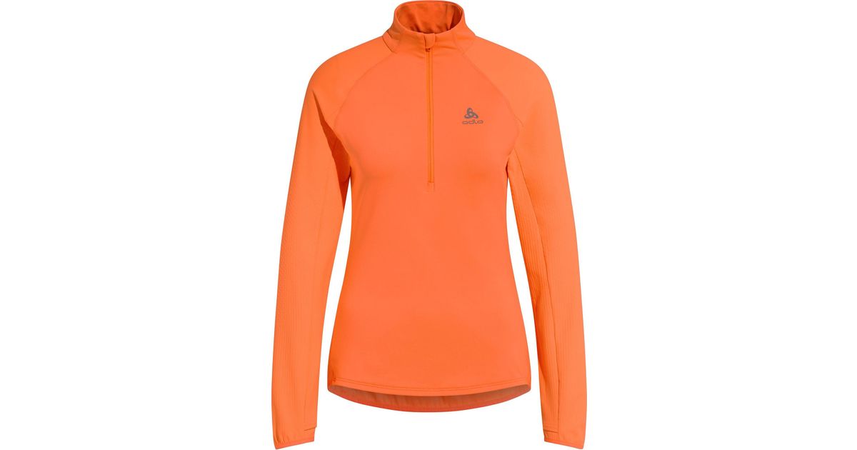 Odlo The Zeroweight Mid Layer Running Half-zip | SportFits Shop