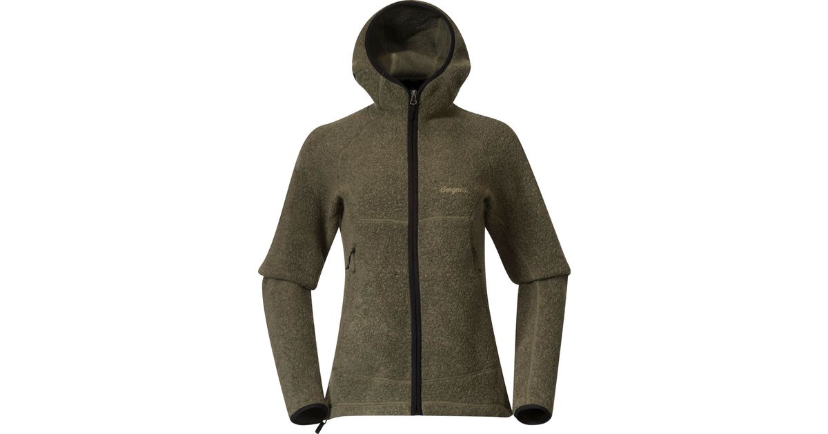 Bergans Vaagaa Merino Terry Midlayer Hoodie Women - Damen Midlayer Test ...