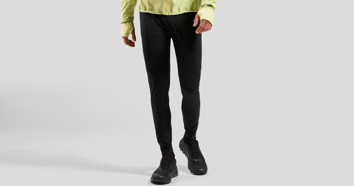 Odlo The Zeroweight Warm Reflective Running Tights 2.0 | SportFits Shop