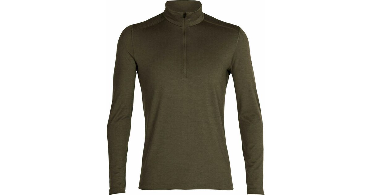 Icebreaker Men 200 Oasis Long Sleeve Half Zip | SportFits Shop