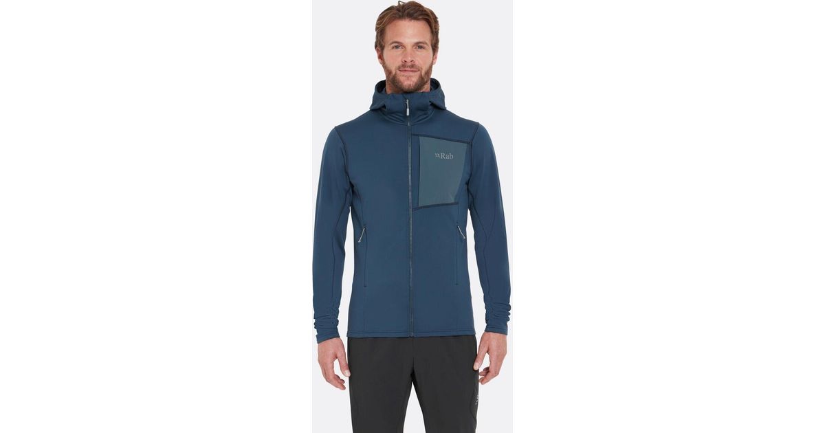 Rab Superflux Hoody - Men's midlayer for backcountry skiing and ski ...