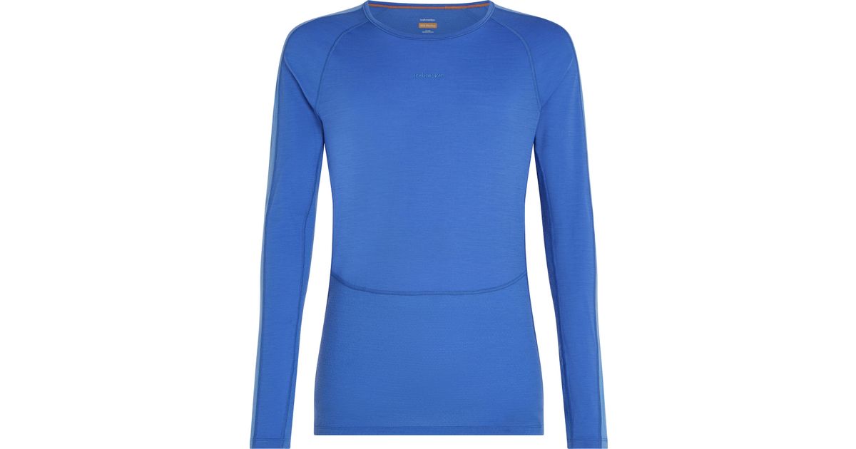 Icebreaker Men 200 Zoneknit Long Sleeve Crewe | SportFits Shop